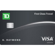 TD First Class Travel® Visa Infinite Card: Up to 135,000 TD Rewards ...